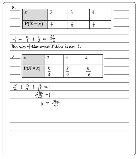 Solved Ep 13 Marie Says That A Random Variable X Has A Probability