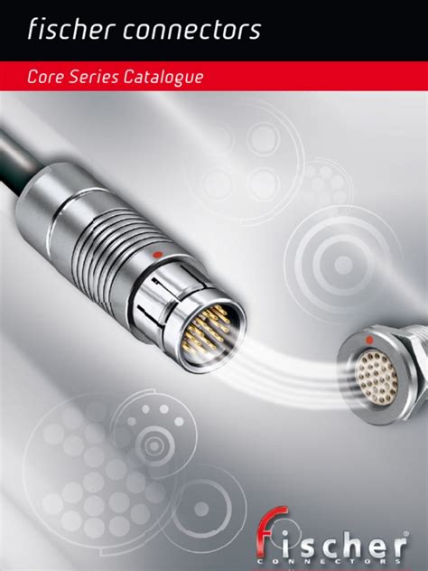 Fischer Connector Catalog Pdf Electrical Connector Ac Power Plugs And Sockets
