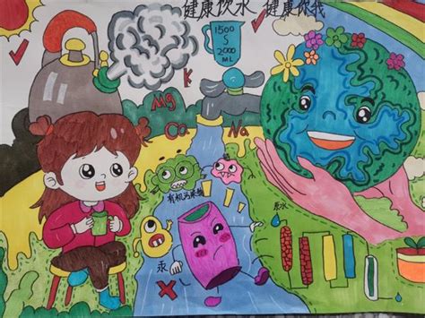 淮北市淮海路小学组织开展“环境健康杯”绘画比赛 淮北市教育局