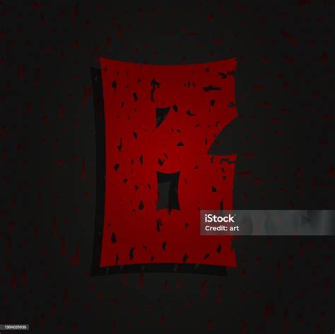 B 벡터 공포 무서운 문자 피 묻은 배경에 미친 공포 잔인한 글꼴 범죄 또는 범죄 공포 어두운 밤 사악한 끔찍한 디자인 등을 위해 고무에 대한 스톡 벡터 아트 및 기타