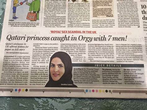 Katar Prensesinin İngilterede 7 Erkekle Seks Yaparken Yakalandığı İddiası Malumatfuruş