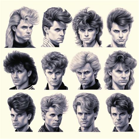 1980s Hairstyles For Men