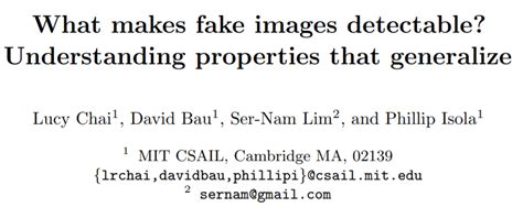 Detecting Deepfakes Mit Csail Model Identifies Manipulations Using Local Artifacts Synced