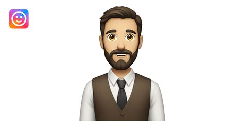 Bearded Brunette Math Emoji Ai Emoji Generator