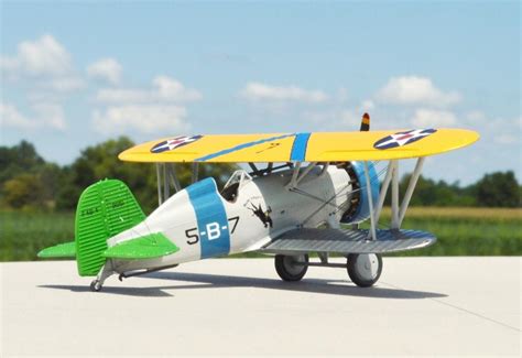 Monogram Boeing F4b 4 1 72 Navy Yellow Wings Imodeler