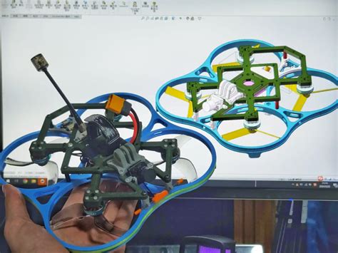 3 5 Inch Fpv Drone Frame For 3d Printing Free 3d Print Model Makerworld