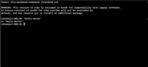 Introduction To Ruby Programming Language