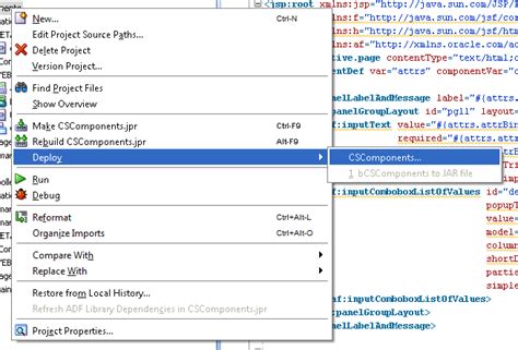 Adf Declarative Component Example Java Code Geeks