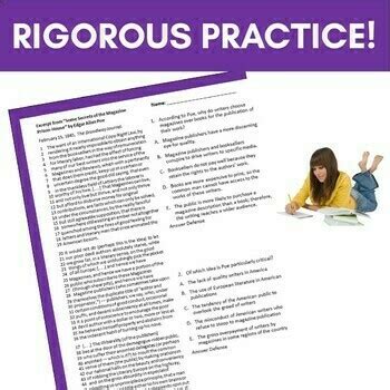 AP English Language AP Language AP Lang Multiple Choice Mini Practice