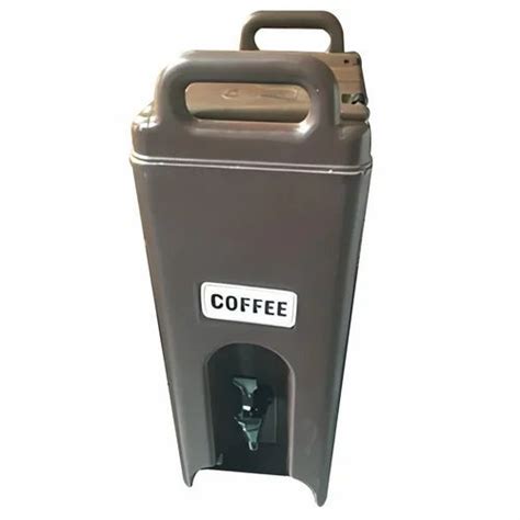 Polyethylene Dark Brown 18 L Nilkamal Coffee Container Packaging Type