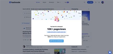 Vedansh Mehra On Linkedin Hashnode Gratitude Techcommunity