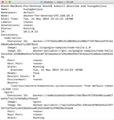 learn about pod in kubernetes huong dan java