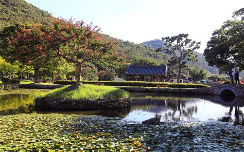 가을정원 여행 진도 운림산방 남종화처럼 아름다운 풍경