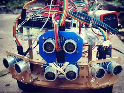 Carro A Control Remoto Con Sensor De Distancia Arduino Project Hub