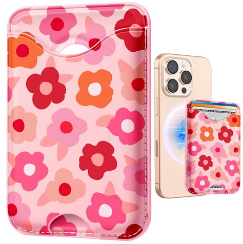 Gemfits Compatible With Magsafe Wallet Magnetic Card Holder Phone