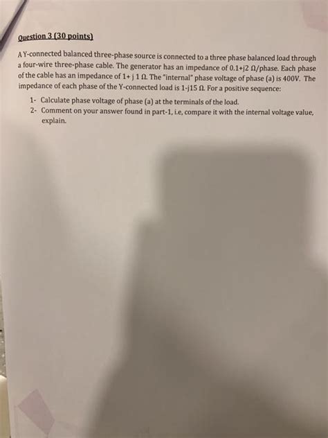 Solved Question 140 Points Ay Connected Balanced