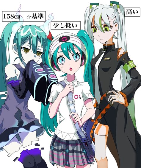 Ramika Ramika Fighting Miku Project Voltage Ghost Miku Project Voltage Hatsune Miku