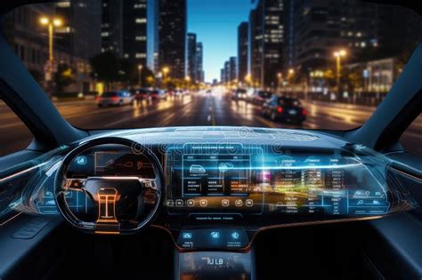 car cockpit hud technology using ai artificial intelligence sensor to