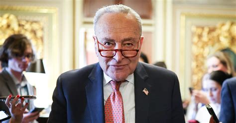 Chuck Schumer Says He Will Vote To Advance Gop Funding Bill Amid