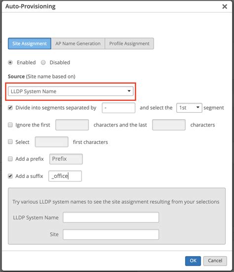 Auto Provisioning Mist