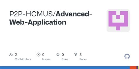 github p2p hcmus advanced web application