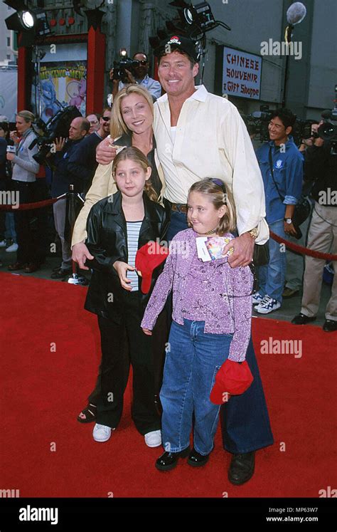 David Und Pam Hasselhoff Veranstaltung In Hollywood Leben Kalifornien