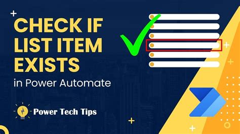 How To Check If An Item Exists In A Sharepoint List With Power Automate Power Tech Tips