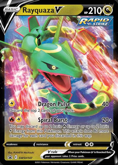 Rayquaza V Battle Deck Pokemoncard