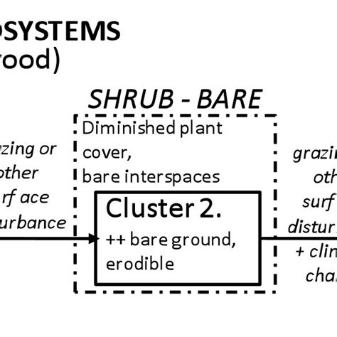 Provisional State And Transition Model Illustrating Alternate Ecosystem