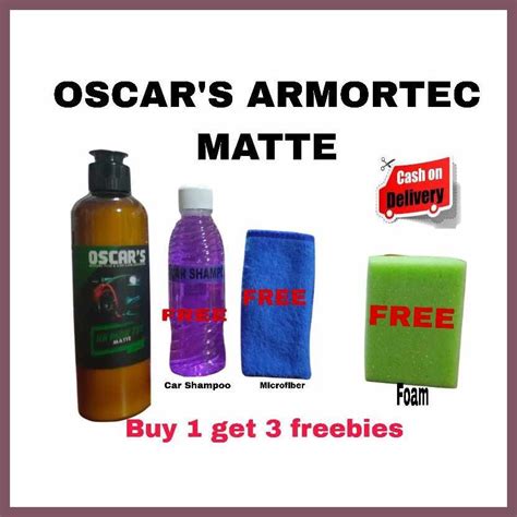 Oscarsoarmortec Dmatte Hqwithahfreebiesivcarbbshampoojq