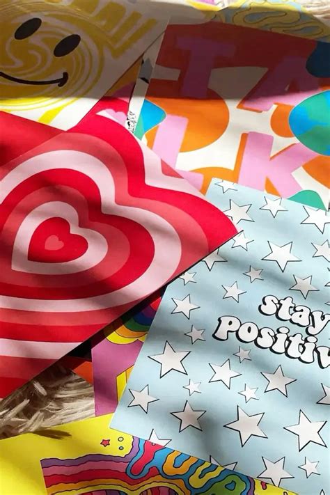 Красивые мини постеры Mimipic Больше эстетичных наборов мини постеров для коллажей на