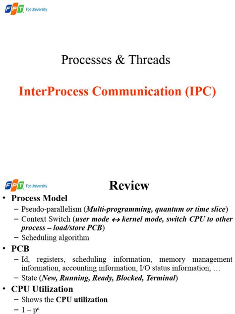 Ipc St Pdf Process Computing Thread Computing