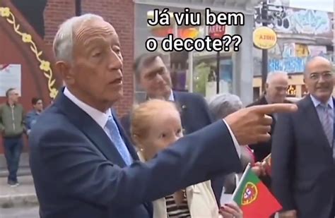 Visão Comentários De Marcelo Rebelo De Sousa Sobre Decote E Peso De
