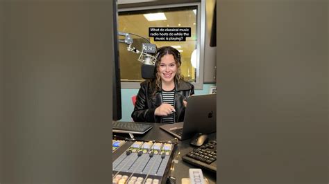 What Do Classical Music Radio Hosts Do While The Music Is Playing 🤔💃