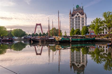 로테르 담 도시 스카이라인 우드 헤 이븐 네덜란드와 함께 로테르담에 대한 스톡 사진 및 기타 이미지 로테르담 0명 강 Istock