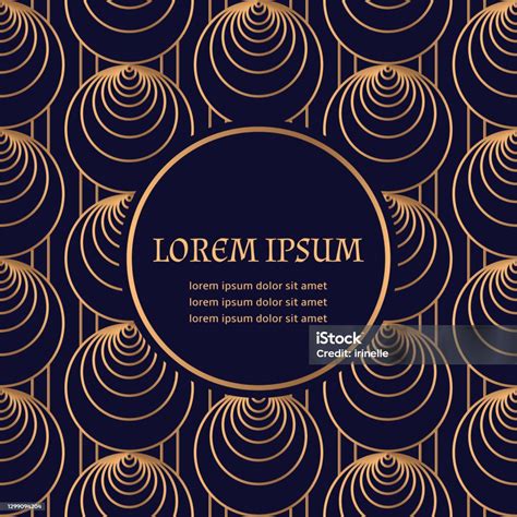 기하학적 고급 배경 벡터 현대 서클 로얄 패턴 카드 템플릿 휴일 파티 초대 뷰티 스파 컨셉 결혼식 날짜 생일 기념일을 저장하기위한 개요 디자인 0명에 대한 스톡 벡터 아트