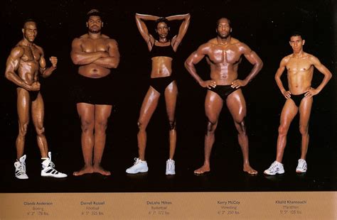Comparing Vastly Different Body Types Of Olympic Athletes Design You Trust