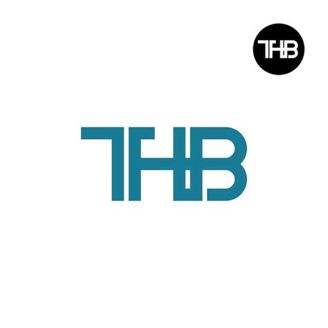 Premium Vector Thb Logo Letter Monogram Design