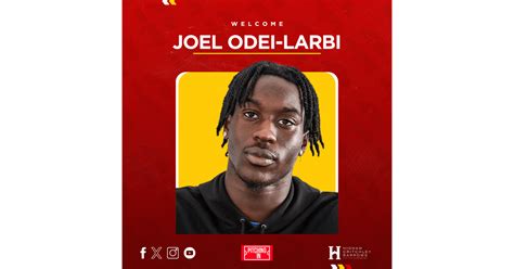 Joel Odei Larbi Joins The Puritans