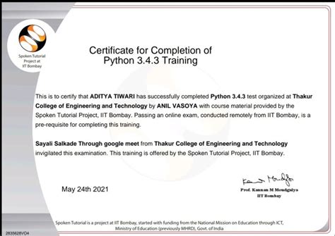 aditya tiwari on linkedin python thespokentutorial