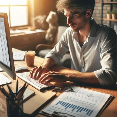 Premium Photo Data Entry Job Image