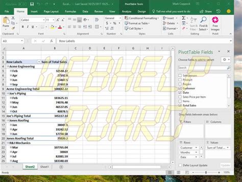 Cómo Crear Una Tabla Pivotante En Excel Para Rebanar Y Trocear Sus