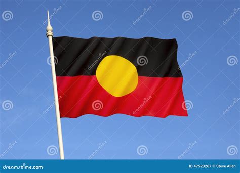 Australian Aboriginal Flag Editorial Photography Image Of Symbol