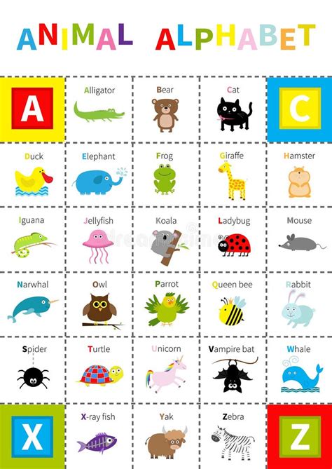 Cartoon Alligator Alphabet Stock Illustrations 1 030 Cartoon