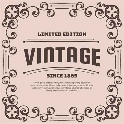 빈티지 배경 디자인 Eps Uidownload