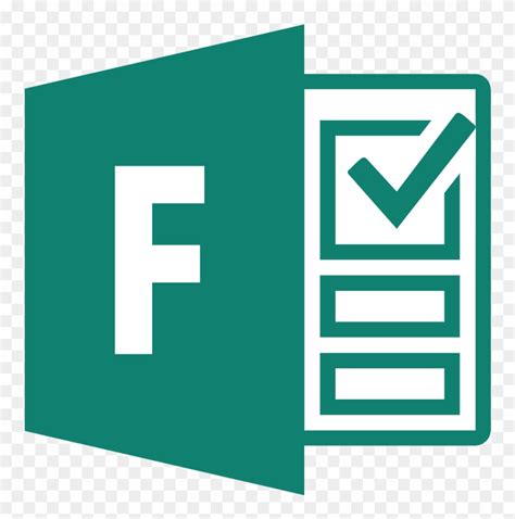 Microsoft Forms Icon Microsoft Software Logos Clipart 3483919