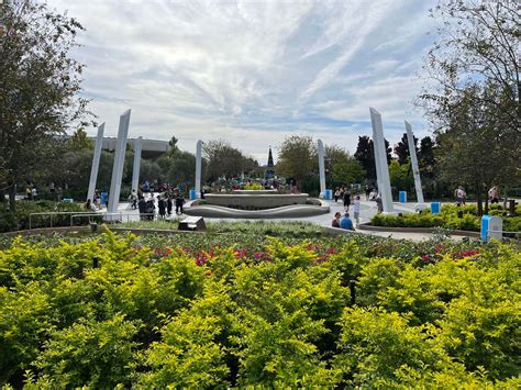 Construction Walls Are Down In Epcot Showcasing World Celebration Gardens