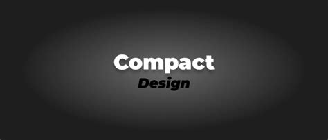 Compact Design Seelen