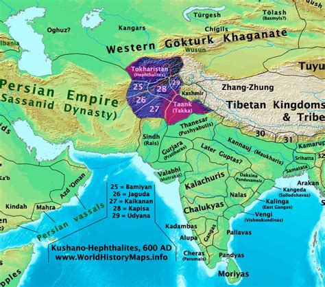 Sassanid Empire World History Maps
