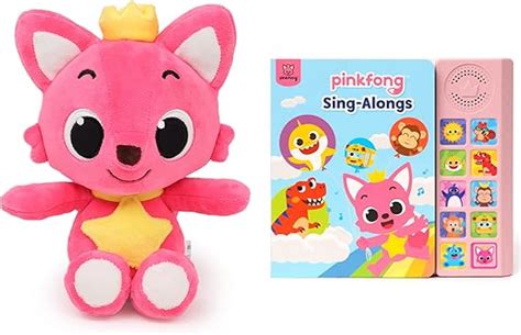 Pinkfong Sing Alongs Sound Book And Singing Plush Toy